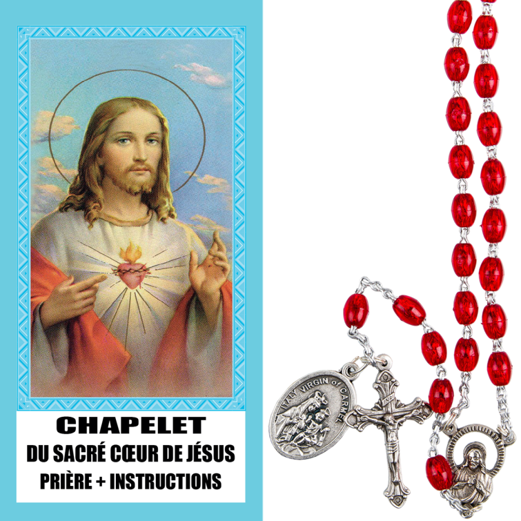 Chapelet des milles mercis à Jésus + image, prière et instructions